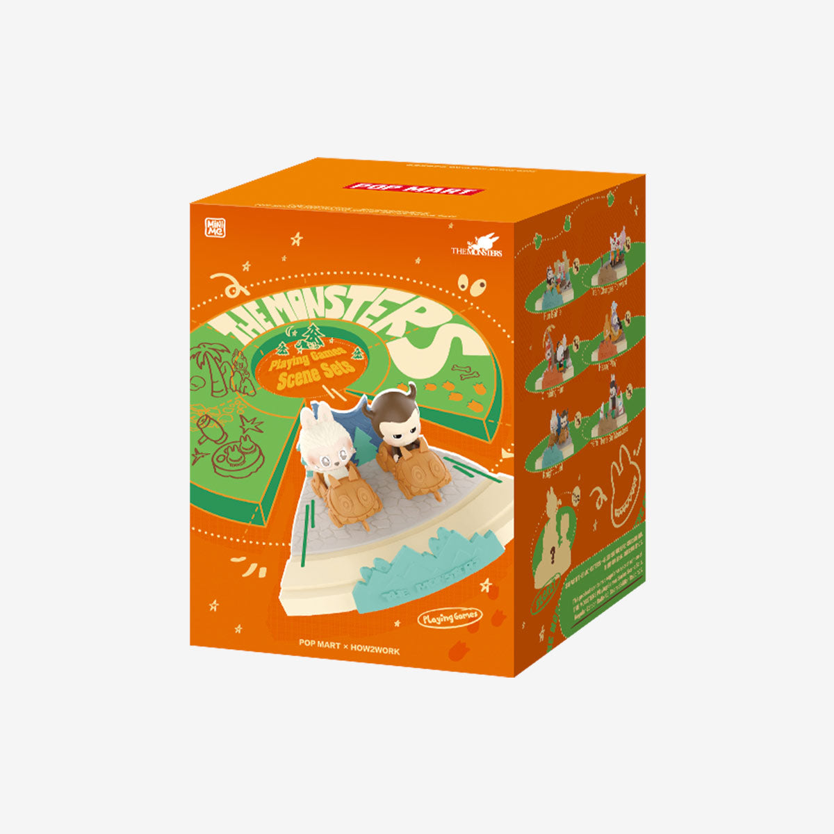 Pop Mart THE MONSTERS Playing Games Series Scene Sets - Sneak
