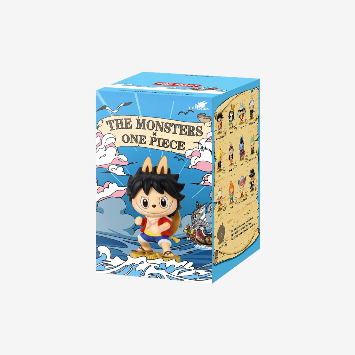 Pop Mart Labubu The Monsters x One Piece Series Figures Blind Box - Sneak