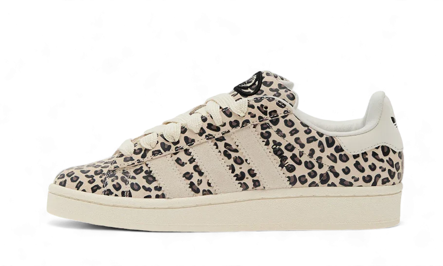 Adidas Campus 00s Cream Leopard (ID7041) - Sneak