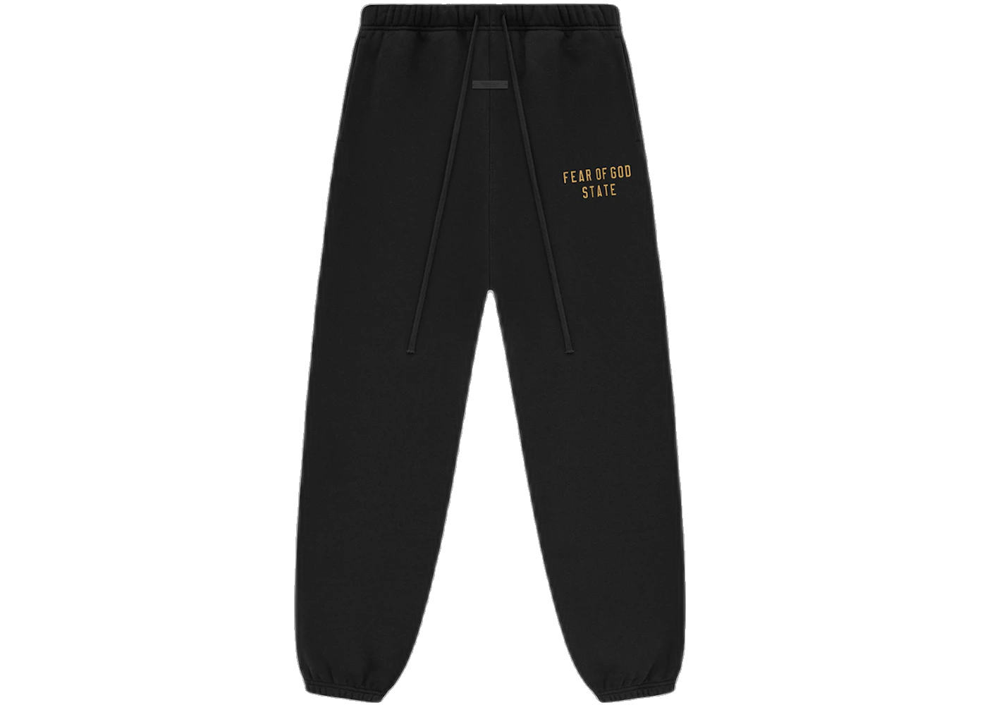 Fear of God Essentials Fleece Essential Sweatpant Black - Sneak