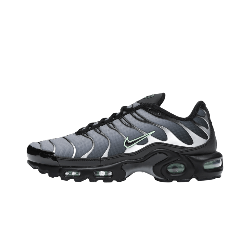 Nike Air Max Plus Black Particle Grey Vapour Green - Sneak