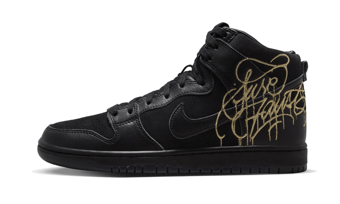 Nike SB Dunk High FAUST Black Gold (Special Box) (DH7755-001) - Sneak