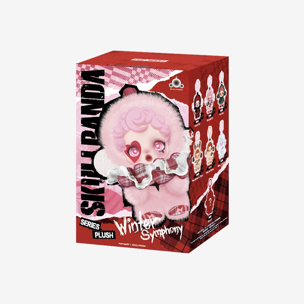 Pop Mart SKULLPANDA Winter Symphony Series Vinyl Face Plush Blind Box ...