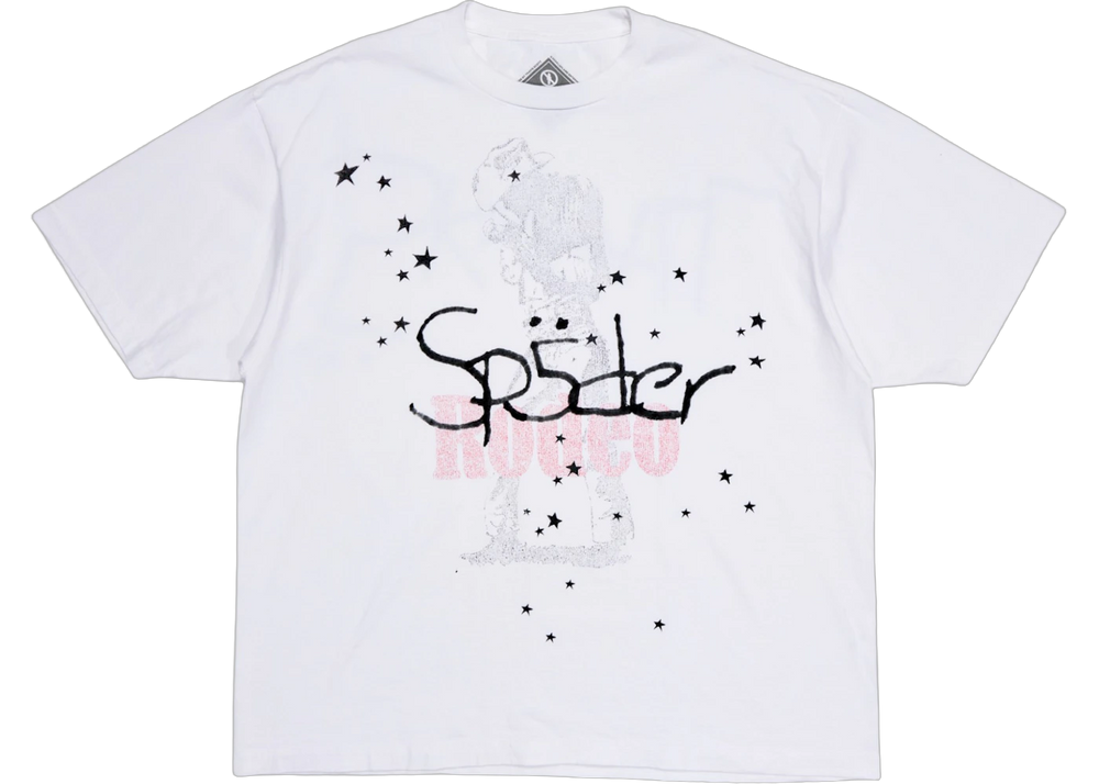 Travis Scott Cactus Jack x Sp5der Days Before Rodeo II Tee White - Sneak