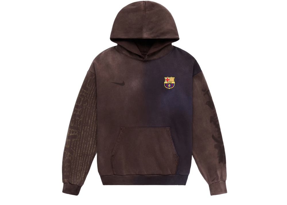 Travis Scott x Nike x FC Barcelona Split-Dye Crest Hoodie Multicolor ...