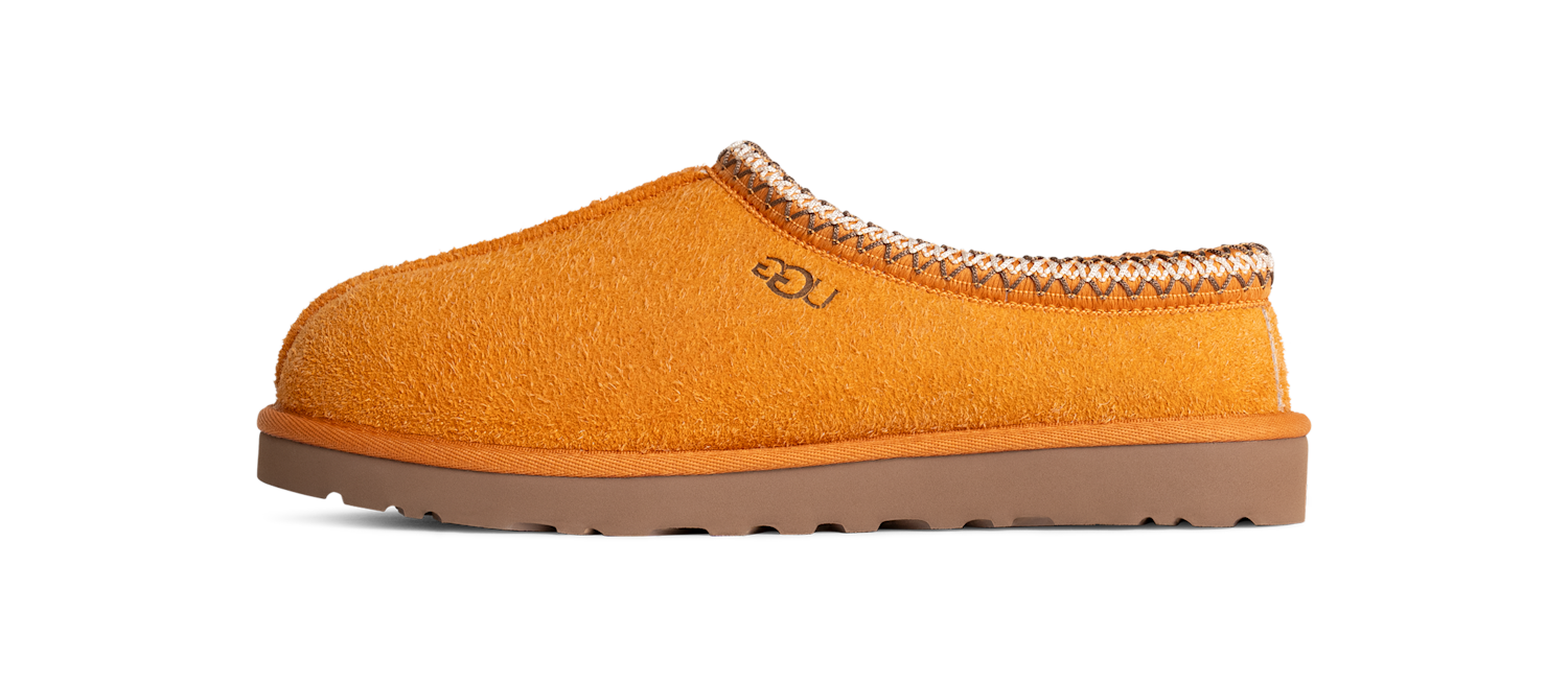 UGG Tasman Shaggy Suede Slipper Dark Apricot (1166930-DCT) - Sneak